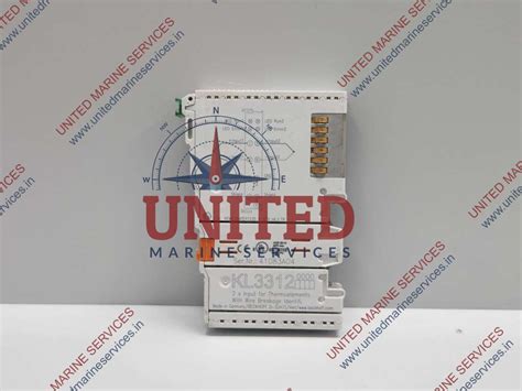 BECKHOFF KL BUS TERMINAL CHANNEL ANALOG INPUT FOR THERMOELEMENTS United Marine Services