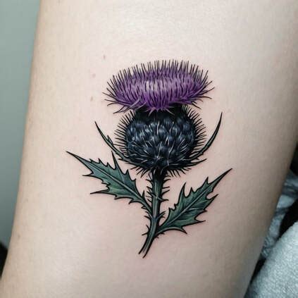 Scottish Thistle Tattoos Armoury Tattoo