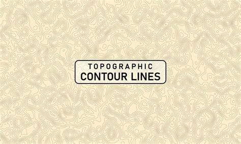 Topographic Contour Lines Map Seamless Pattern Vector Illustration Vector Art At Vecteezy