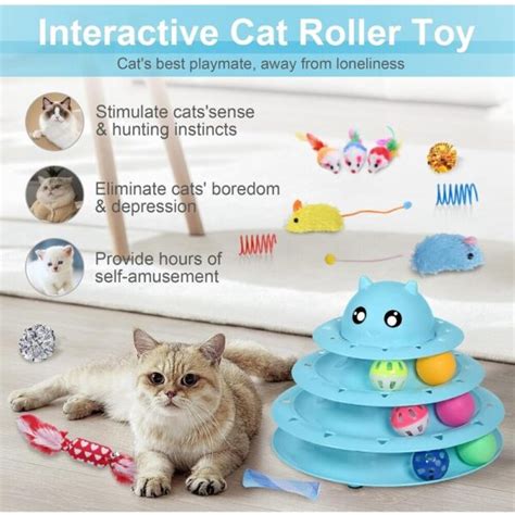 Purr Fect Playtime 24 Piece Interactive Cat Toy Set For Hours Of