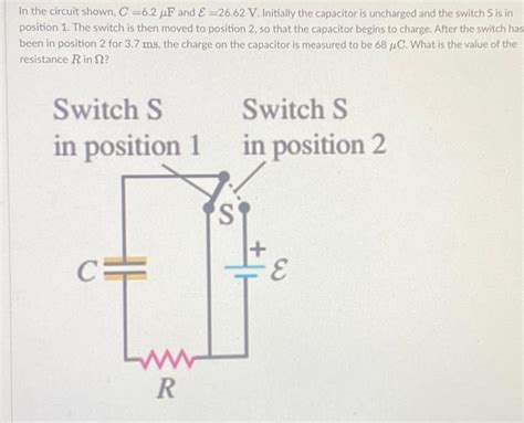 Solved In The Figure Below Each Capacitance C1 Is 5 7μf And