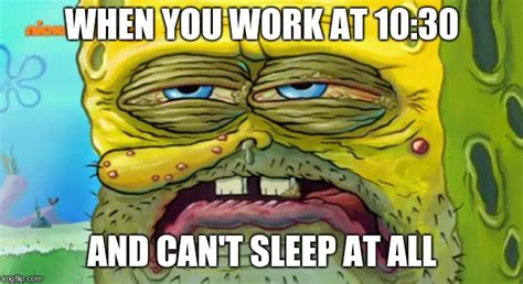Spongebob Cant Sleep