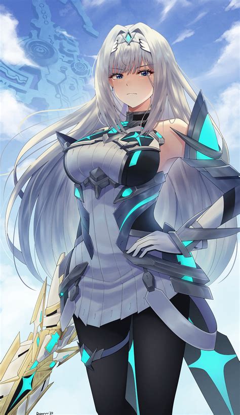 Mythra Mythra And Ethel Xenoblade Chronicles And 3 More Drawn By