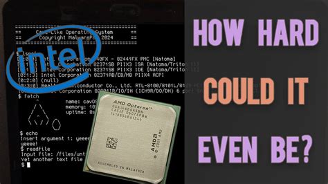 Osdev Migrating My Os From 32 Bit To 64 Bit Youtube