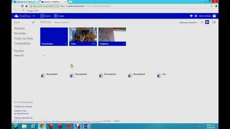 Vídeo Tutorial Onedrive Youtube