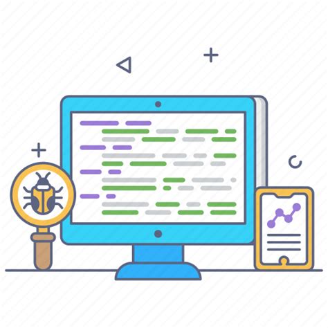 Bug Fixing Software Analyzing Software Quality Assurance Software Testing Bug Analysis Icon
