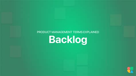 Backlog Product Management Terms Explained
