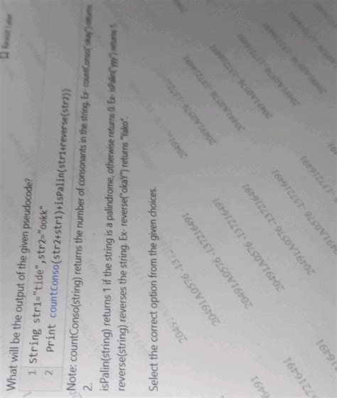 What Will Be The Output Of The Given Studyx