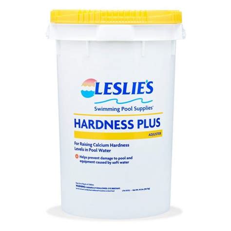 Leslies Hardness Plus Pool Calcium Hardness Increaser 45 Lbs Leslie