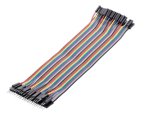 Cabo Wire Jumper 20cm 40 Fios Macho Femea Protoboard Arduino Mercadolivre