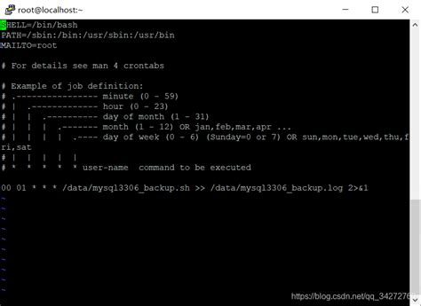 Centos7中如何利用crontab进行mysql定时备份 数据运维技术 Centos7中如何利用crontab进行mysql定时备份 数据运维技术
