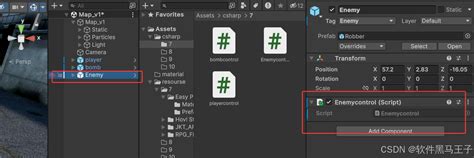 unity百游修炼 7 ——《炸弹人》详细制作全流程（包含资源） 在inspector窗口顶部的tag下拉菜单中选择add tag csdn博客