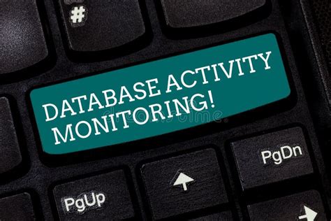 Writing Note Showing Database Activity Monitoring Business Photo