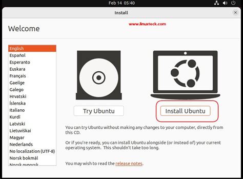 How To Install Ubuntu 2204 Lts Step By Step With Screenshots Linuxteck