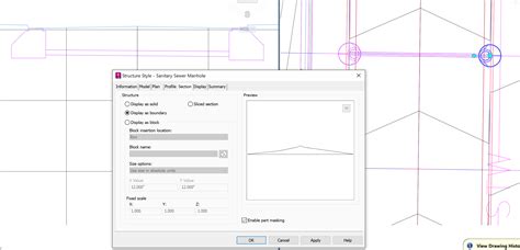 Structure Style Section Display As Boundary Does Not Update The