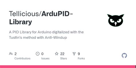 GitHub Tellicious ArduPID Library A PID Library For Arduino Digitalized With The Tustin S