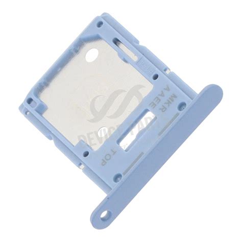 Sim Card Tray For Samsung Galaxy A G A Dual Card Version Blue Ori
