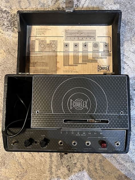 Maestro Echoplex Ep 3 Solid State Restored Blacktop Reverb