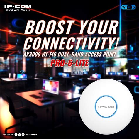 Ip Com Mea On Linkedin Wifi6 Networking Techupgrade Smarthome