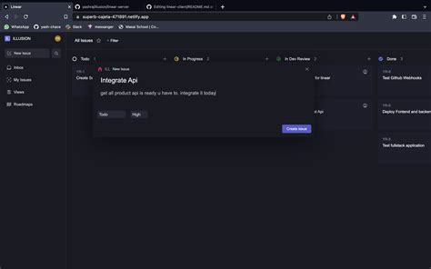 Github Yashrajillusionlinear Server This Is Project Management Server Build On Nodejs