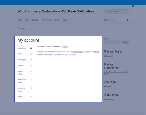 Marketplace Web Push Notification For Wordpress Woocommerce Webkul