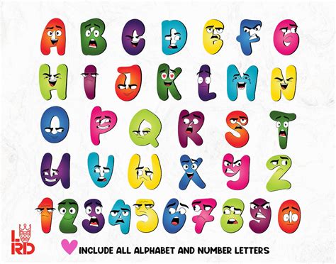 Alphabet Emoji Face Png Smiley Face Letters Cute Alphabet Png