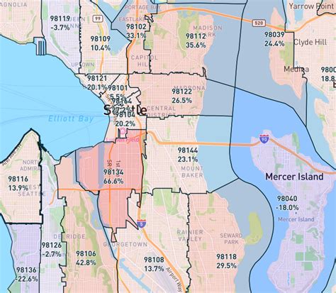 Seattle Zip Code Map Pdf