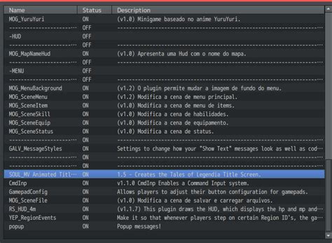 Error With Moghunter Scene Menu RPG Maker Forums