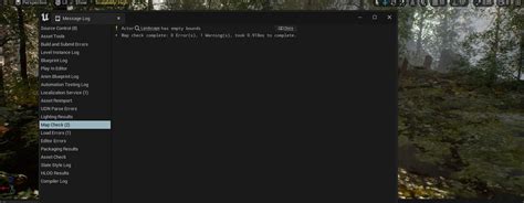 ue5 issue landsscape has empty bounds r unrealengine