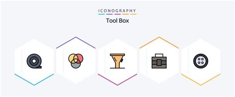 Tools 25 Filledline Icon Pack Including Clothes 19276262 Vector Art At Vecteezy