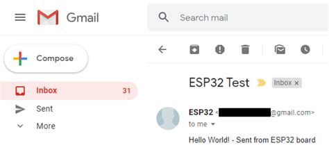 Esp32 Envoyer Des E Mails à Laide Du Serveur Smtp Html Texte Pièces Jointes Arduino Ide