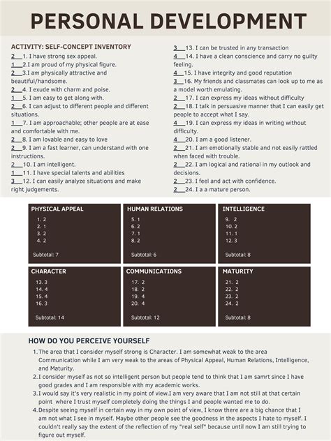 Personal Development Module 1 PERSONAL DEVELOPMENT 2 1 I Have Strong Sex Appeal 1 2 Am