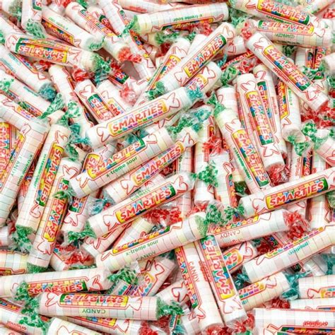 Smarties Candy Rolls 2 Lb Bulk Bag Mix Of Original And Tropical And X