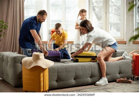 Man Woman Babe Girl Sorting Garments Stock Photo Shutterstock
