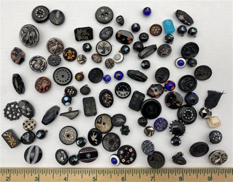Lot Detail Glass Buttons Lot Detail Glass Buttons