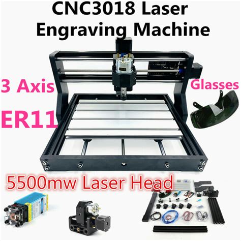 IN Mw Laser Head CNC Pro Diy Cnc Engraving Machine Carving Mill Kit Au For Sale From