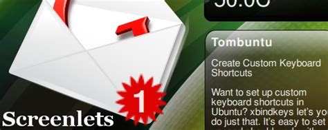Os X Like Widgets With Screenlets On Ubuntu 3rd Update Tombuntu