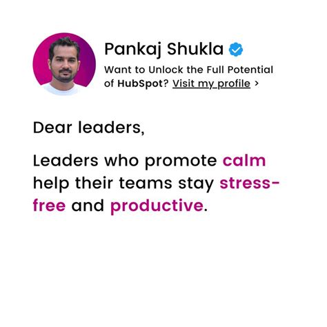 How Do You Create A Calm Environment For Your Team Pankaj Shukla