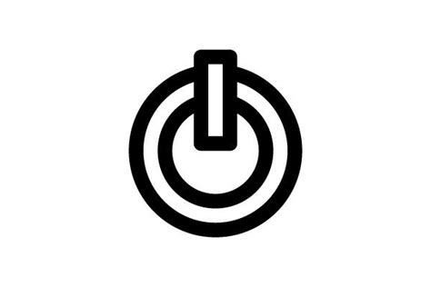 Turn Off Line Icon Graphic By Viralfaisalovers · Creative Fabrica