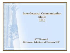 IPC Class Design Guide