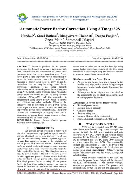 Automatic Power Factor Correction Descargar Gratis Pdf Rectifier Ac Power