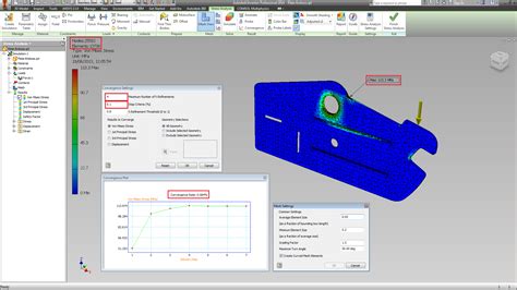 Tutorial How To Obtain Relative Accurate Results From Stress Analysis In Autodesk Inventor