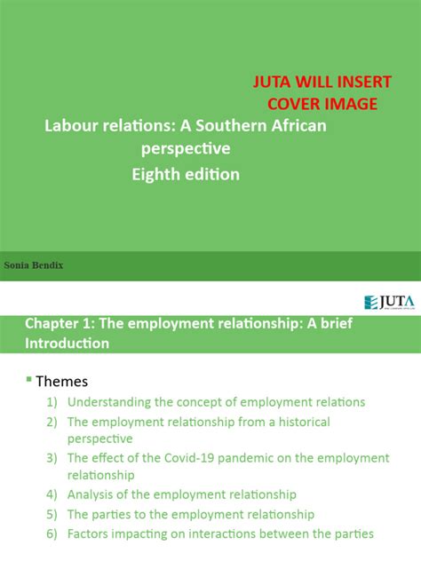 Slides Chapter 1 Pdf Employment Labour Economics