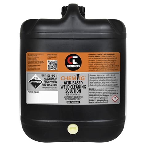 Chemtig™ Acid Based Weld Cleaning Solution Chemtools® New Zealand