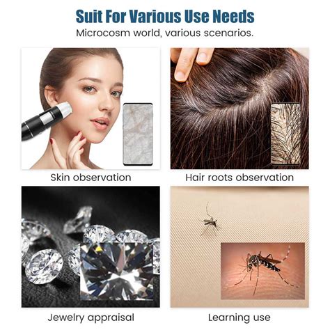 Wireless Wifi Skin Hair Scalp Detector Digital Microscope Skin Analyser Shopee Malaysia