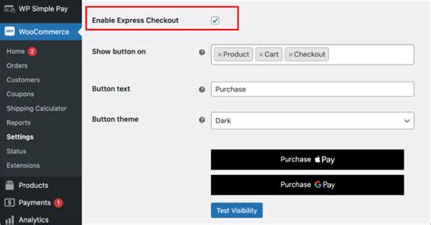 How To Add Express Checkout Buttons In Woocommerce