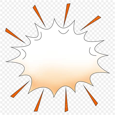 Hand Drawn Explosion Geometric Border Chinese Style Border Now Orange