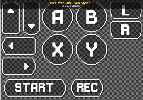Pixelated Old S3air Styled Touch Controls Mod For Sonic 3 A I R
