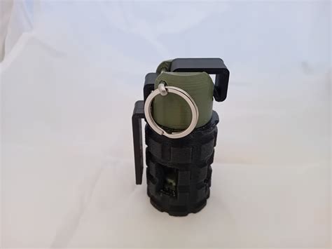 Stl File Airsoft Micro Grenade Impact Cap Gun Ring Sound Grenade