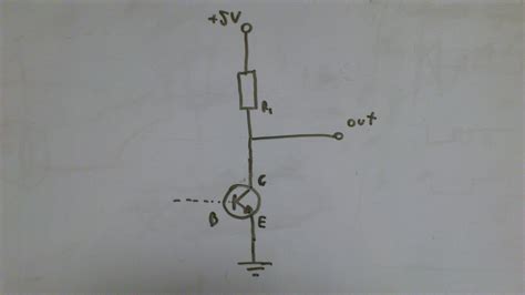 Transistors Phototransistor As A Pull Down In Digital Circuit